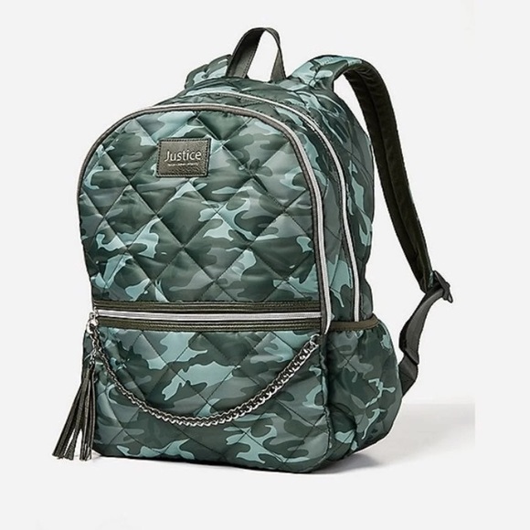 Justice | Accessories | Justice Camo Quilted Backpack | Poshmark